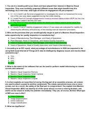 Maximo Application Suite Visual Inspection Level 2 Pdf 1 You Are In A Meeting With Your
