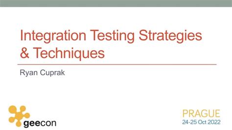 Jakarta Ee Test Strategies 2022 Ppt