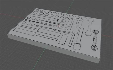 something with configuration no buttons vertices edges faces on a