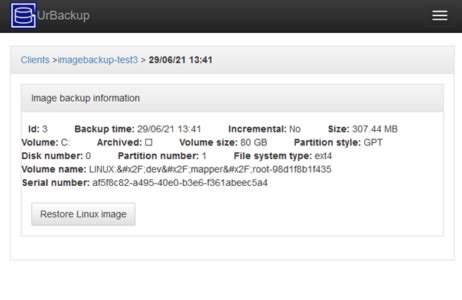 Linux Image Backups With UrBackup Y UrBackup Developer Blog