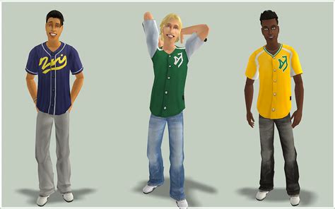 Mod The Sims Ym Hip Hop Baggy Default Replacement And Non Defaults