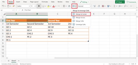 How To Fix Unable To Merge Cells On Table In Excel Sheetaki
