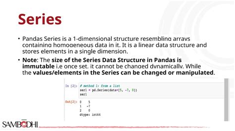 Basic Data Manipulation With Pandas Pandas Pptx Computing