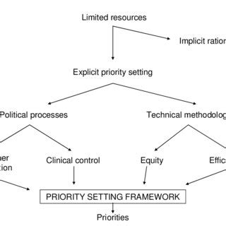 Considerations In The Design Of A Priority Setting Framework Download Scientific Diagram