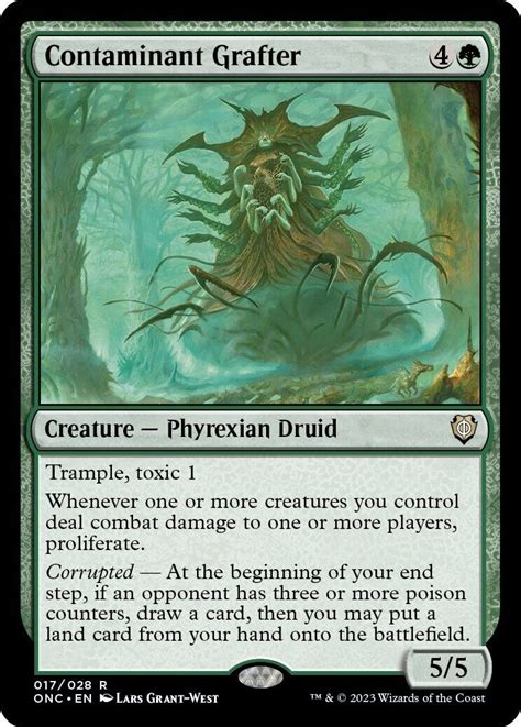 Contaminant Grafter Commander Phyrexia All Will Be One Regular For