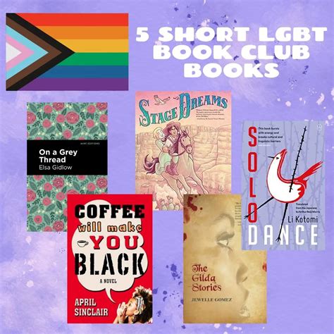 5 Short LGBT Book Club Books | Opinions of a Wolf