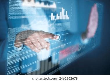 Hand Software Hologram Coding Graphs Programming Stock Photo 2462362679 | Shutterstock