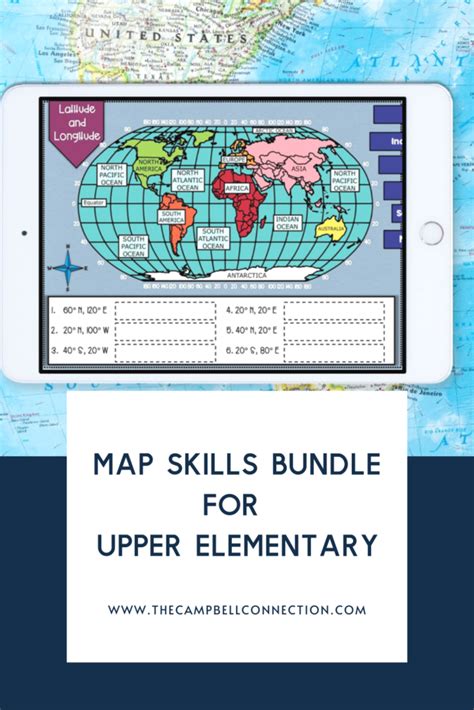 5 Ways To Use The Map Skills Bundle And Make Your Lessons Fantastic The Campbell Connection