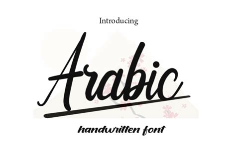 Arabic Font Font Canyon