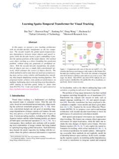 Learning Spatio Temporal Transformer For Visual Tracking Learning Spatio Temporal Transformer