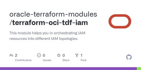 github oracle terraform modules terraform oci tdf iam this module