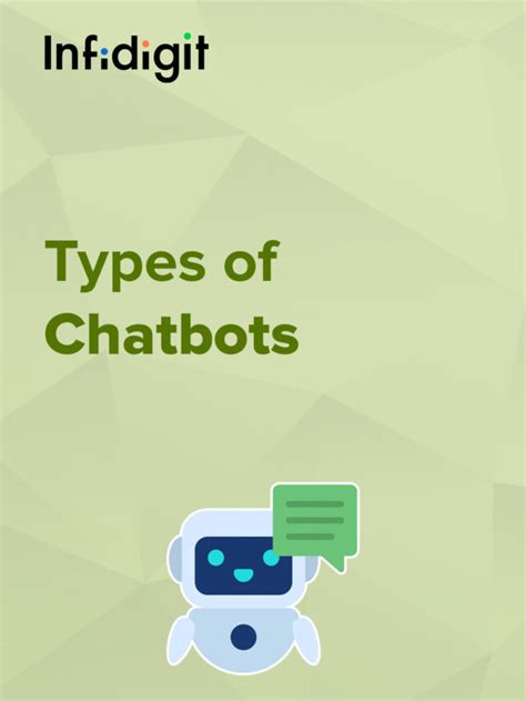 types of chatbots infidigit