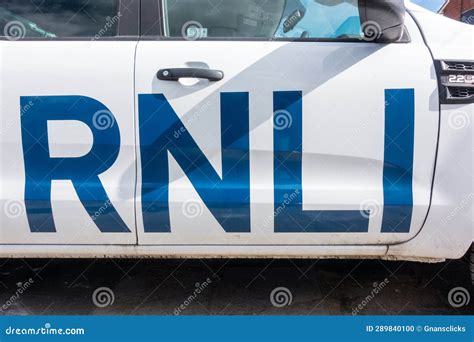 Rnli Logo On Lifeguard Van Editorial Image 289840100