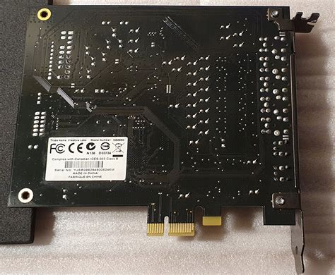 Звуковая карта creative x-fi titanium sb0880 pci-e - купить в DARSTAR
