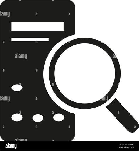 Hardware Diagnostics Icon Stock Vector Image And Art Alamy