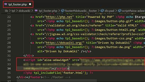 DokuWiki Web Accessibility Widget Installation All In One Accessibility