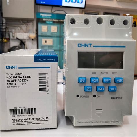 Jual Programmable Digital Timer Kg316t Chint Shopee Indonesia