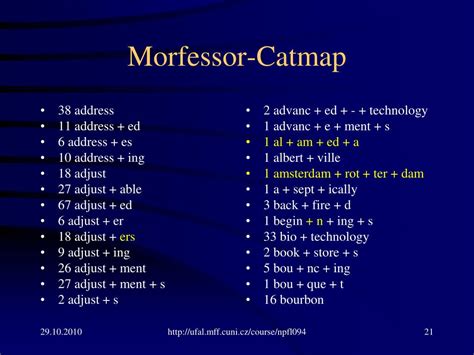 Ppt Unsupervised Morphemic Segmentation Powerpoint Presentation Free Download Id3318374