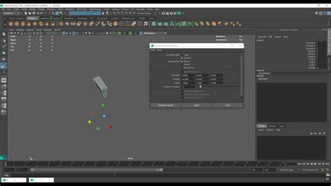 Instances and Duplicate Special in Maya - YouTube