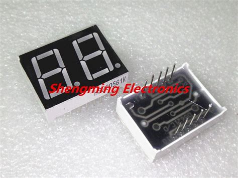 50pcs 0 56 inch 2 digit red led display 7 segment grandado