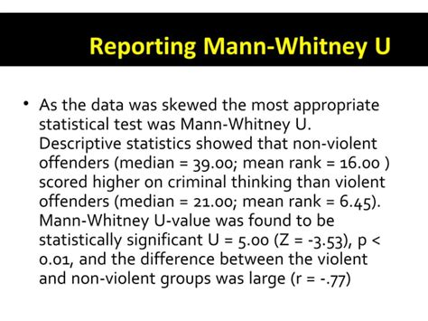 non parametric tests ppt