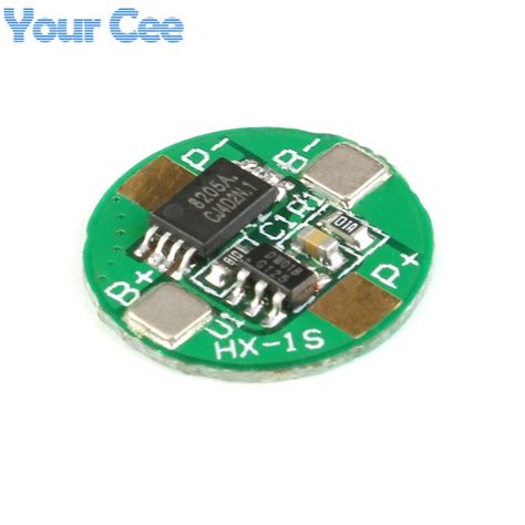 10pcs 3 7v 1s 2 5a 18650 Li Ion Bms Pcm Battery Protection Board Pcb With Overcharge And Over