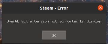 Nvidia GLX Extension Not Found Ask Ubuntu