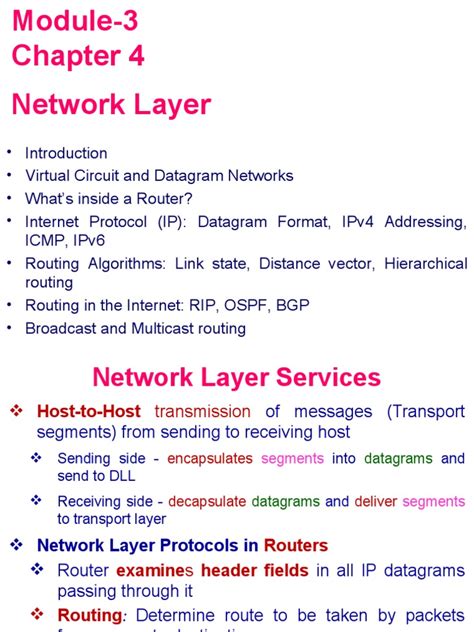 18cs52 Module 3 Pdf Routing Internet Protocols