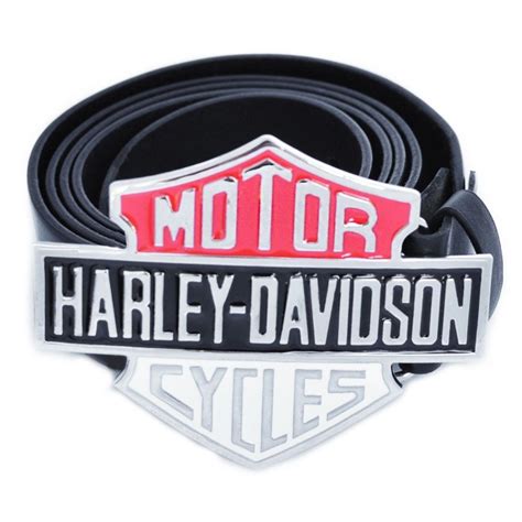 Ремень с пряжкой Harley-Davidson (цветное лого) - купить Ремни и пряжки ...