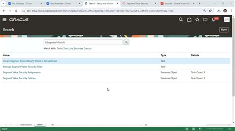 can we define segment security rules through spreadsheet in oracle