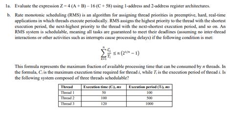 A Compare And Contrast The RISC And CISC Chegg