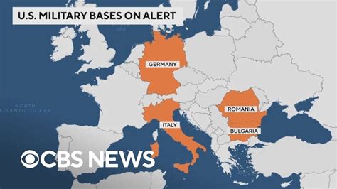 Map Of Us Military Bases In Italy Adams Printable Map