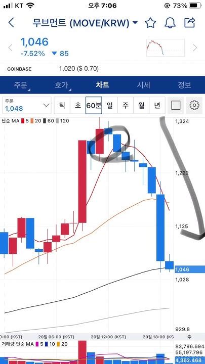 무브먼트 하락 전환 코인 차트 분석 전망 실시간 방송 Youtube