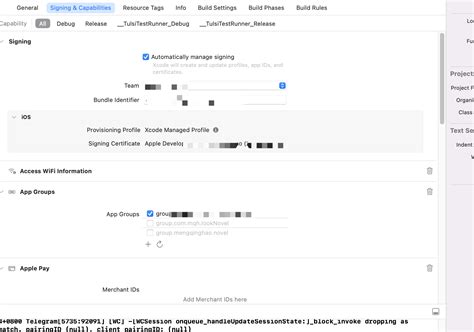 I Cannot Run The Ios Project On The Real Machine The Simulator Runs