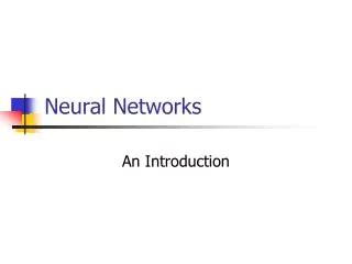 PPT NEURAL NETWORKS PowerPoint Presentation Free Download ID 5492827