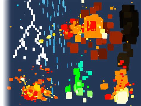 Voxel World Effects 시각 효과 파티클 Unity Asset Store