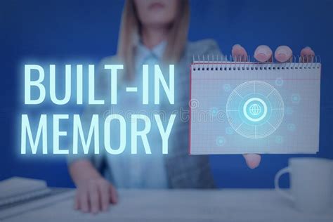 conceptual display built in memory word for device or feature are