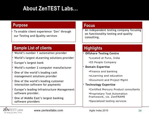 Automation Test Plan Template