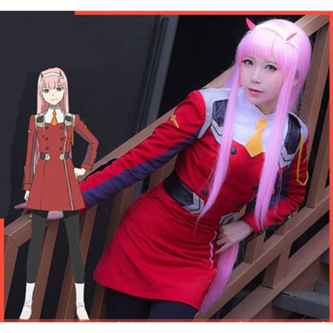 Darling In The Franxx Anime Cosplay Costume 02 Zero Two Women Full Sets