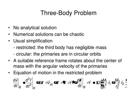 Ppt Three Body Problem Powerpoint Presentation Free Download Id 9709973