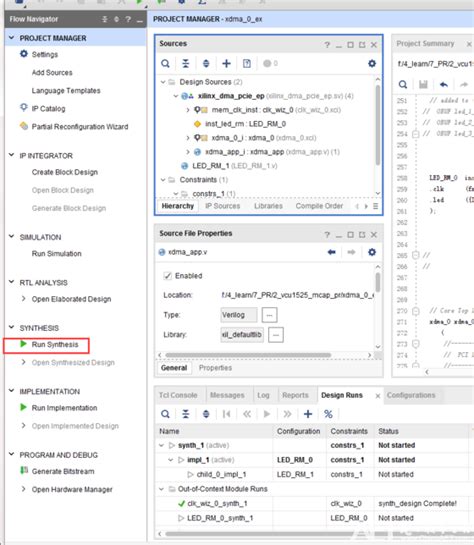 Xilinx基于pcie的部分重配置实现（一）xilinx部分重构 Csdn博客