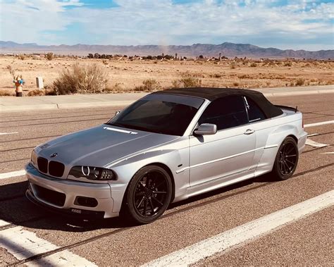 Wide Body Bmw E46 Convertible With Rocket Bunny Style Overfenders