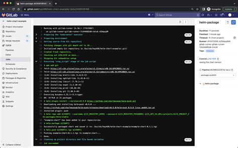 Using Gitlab As Helm Chart Registry Stack Overflow
