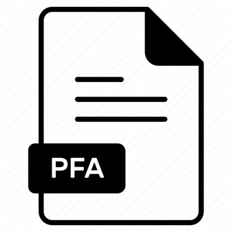 Pfa File Format Page Document Sheet Paper Icon Download On Iconfinder