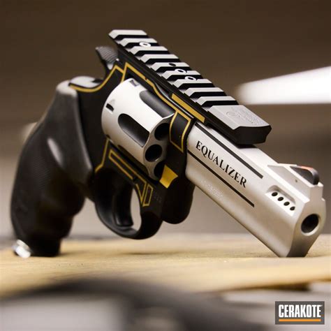Custom Taurus Revolver Finish The Equalizer Cerakote