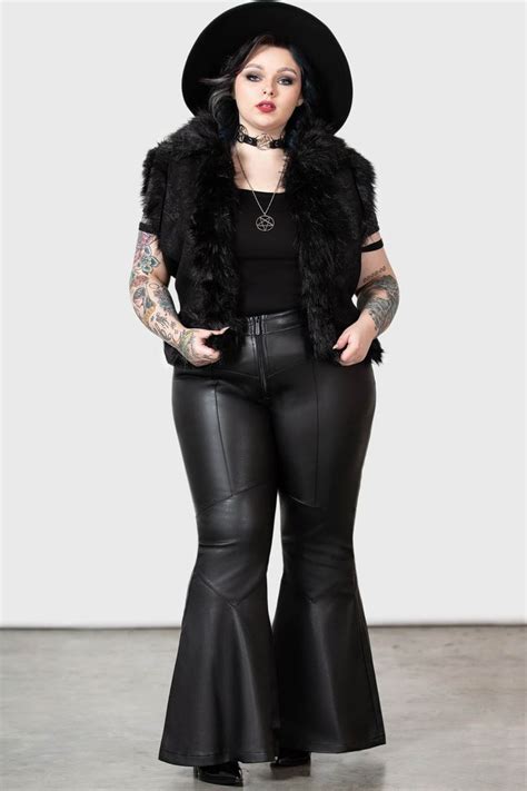 Dark Moon Flares Plus Plus Size Goth Clothes Plus Size Goth Goth