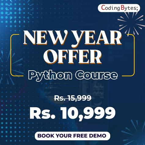 Coding 💥🎊𝑵𝒆𝒘 𝒀𝒆𝒂𝒓 𝑶𝒇𝒇𝒆𝒓 💥🎊 Learn 𝑷𝒚𝒕𝒉𝒐𝒏 𝑪𝒐𝒖𝒓𝒔𝒆 From Coding Bytes For