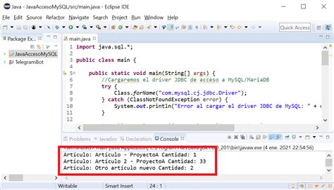 Acceso Nativo A Servidor Mysql Server Y Mariadb Con Java Y Jdbc Proyecto A