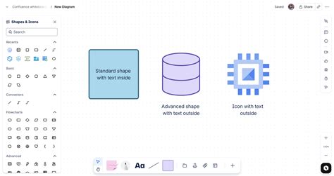 Use Shapes To Visualize Ideas Confluence Cloud Atlassian Support