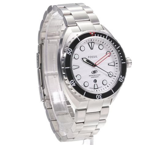 Fossil Fs6063 Breaker Stainless Steel 42mm